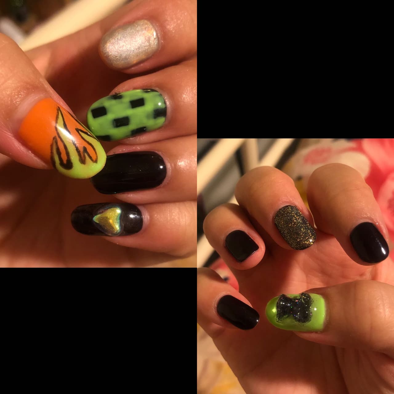 Diy凝膠美甲分享🧡 美甲板 Dcard