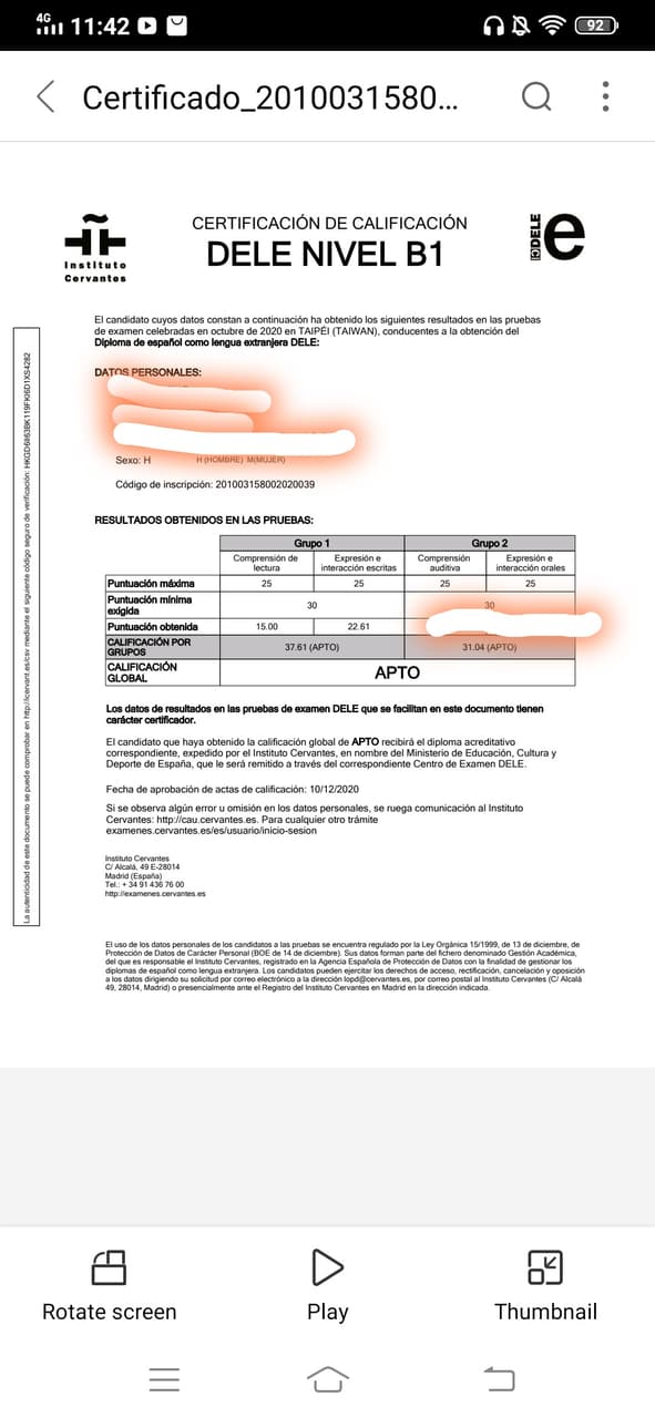 DELE B2準備請益 - 語言板 | Dcard