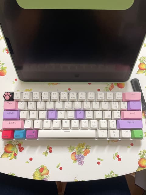 #iPad 60%機械鍵盤分享！ - B2 留言 | Dcard