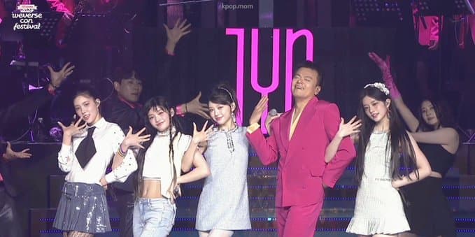 #分享 昨晚Weverse con用盡全力全開麥表演的JYP - 追星板 | Dcard