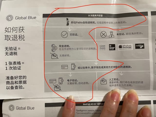 #請益 Global blue退稅請教 - 旅遊板 | Dcard