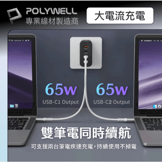【氮化鎵快充頭推薦】5款 POLYWELL 實測分享，iPhone、iPad、安卓通通搞定｜超省時的手機充電頭推薦 - 海綿寶寶愛分享 (@jojo547) | Dcard
