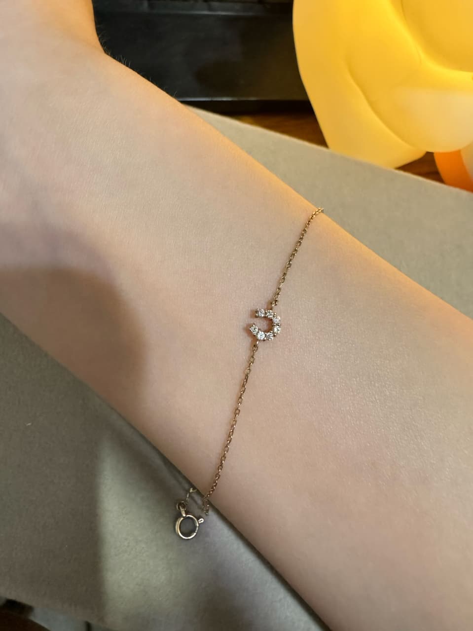 #我要賣 Ete 鑽石馬蹄手鍊 10k - 二手交易板 | Dcard