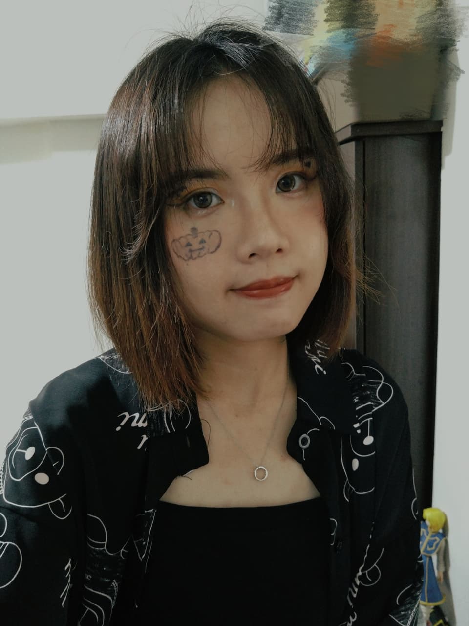 #分享 Happy Halloween 萬聖節X颱風假X在家化妝 - 美妝板 | Dcard