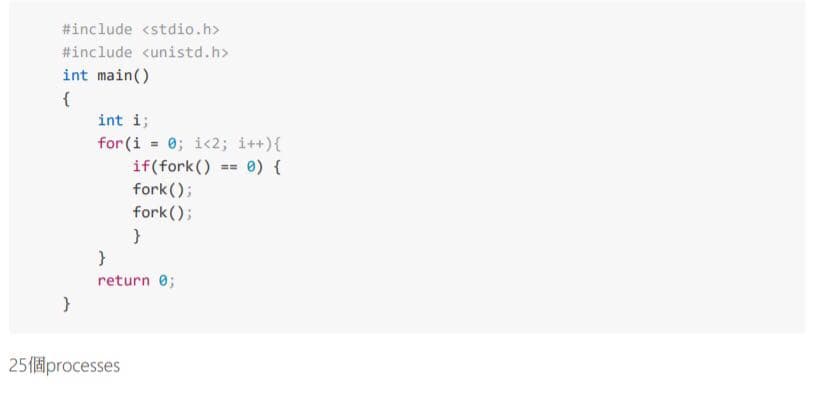 作業系統fork() - 研究所板 | Dcard