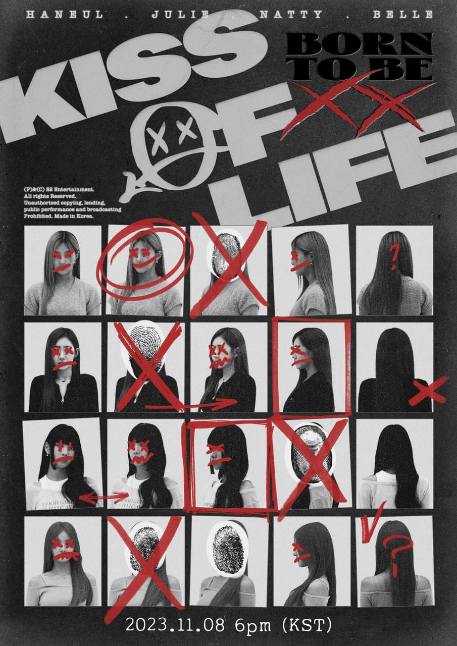 #集中討論 KISS OF LIFE “Born to be XX" 前導概念預告 - 追星板 | Dcard