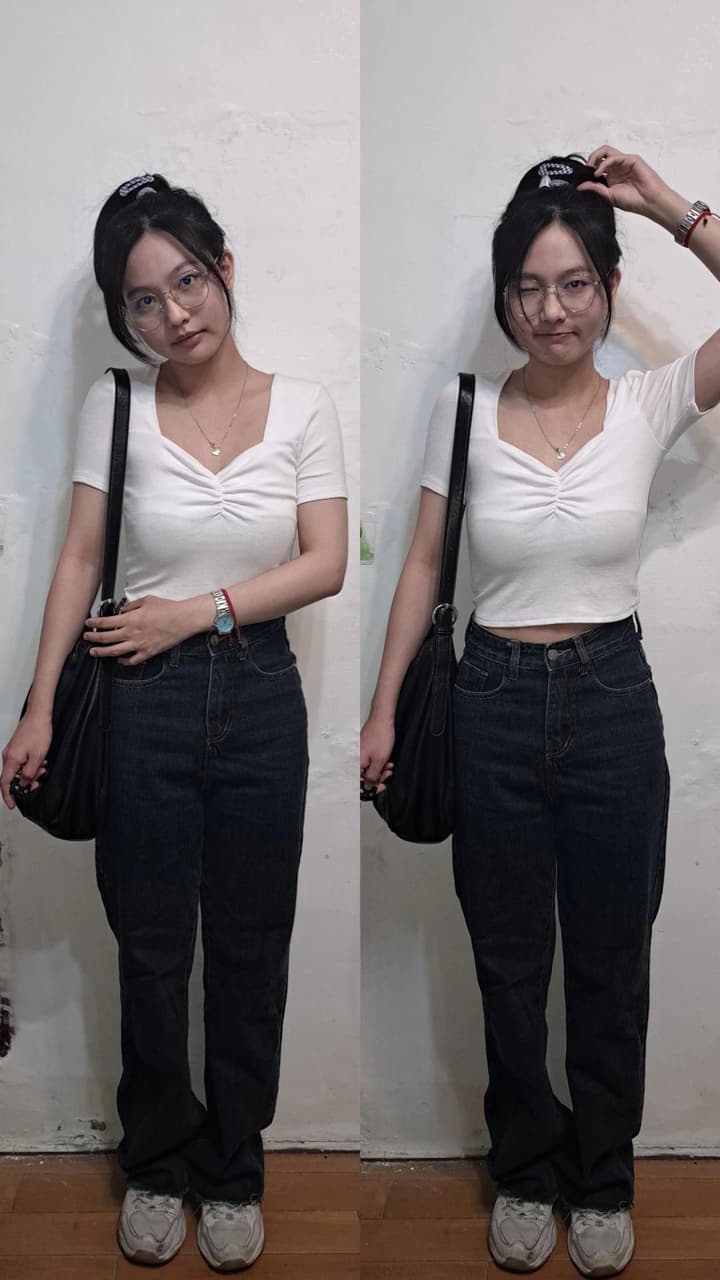 #分享 161cm不專業普通穿搭 - 穿搭板 | Dcard