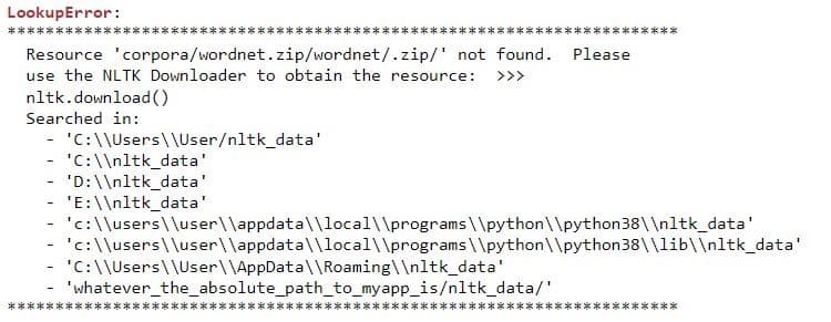 #請益 Python NLTK Wordnet問題 - 軟體工程師板 | Dcard