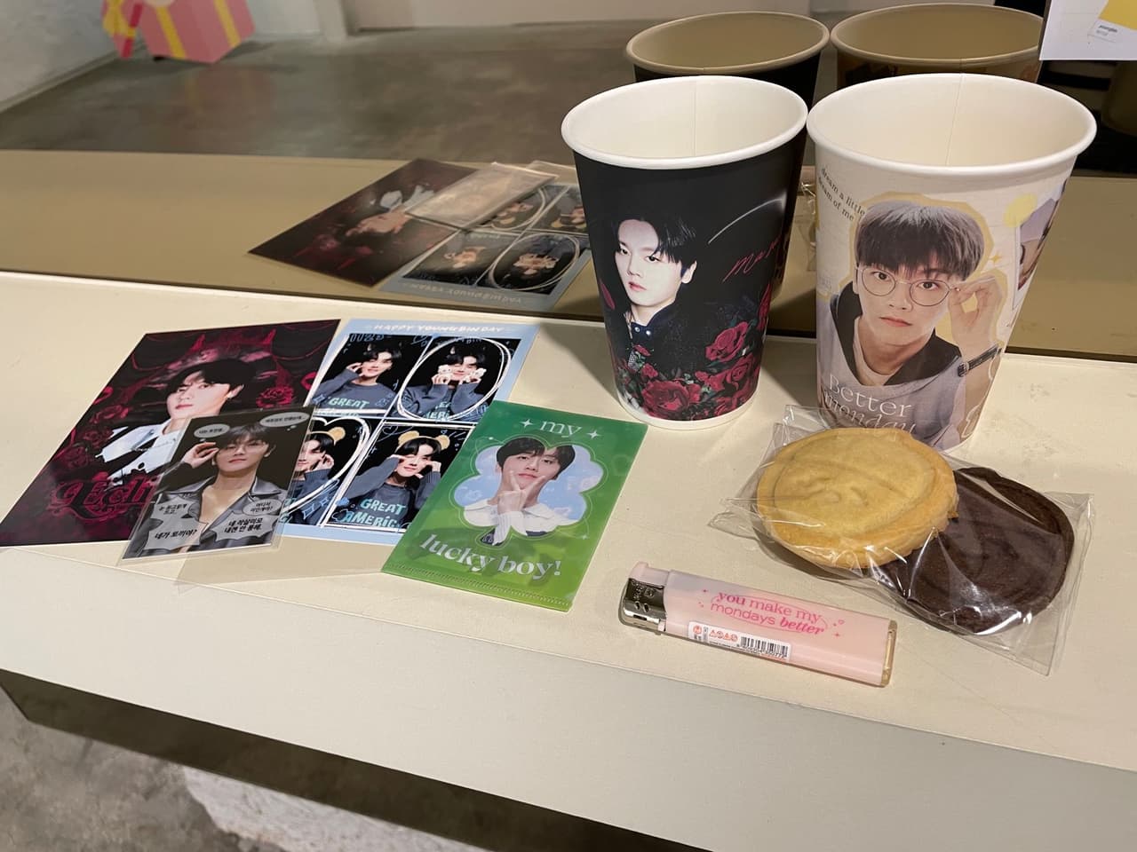 #分享 SF9 永彬HBD🥳弘大永彬生咖巡禮之抽到大獎啦～ - 追星板 | Dcard