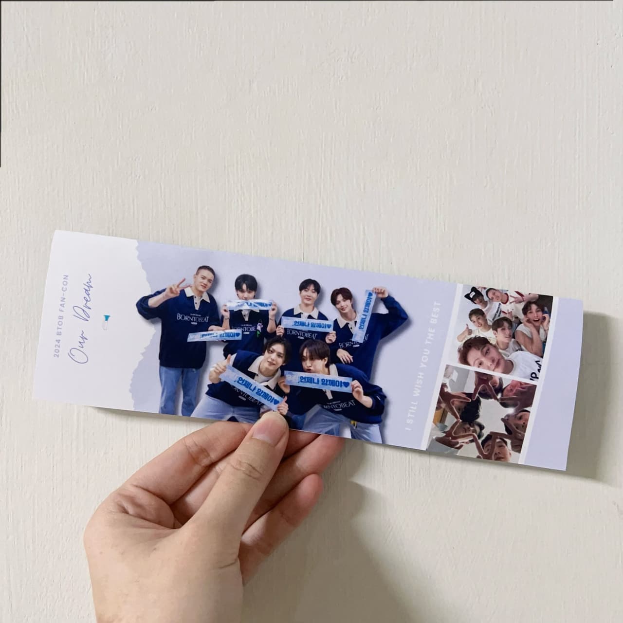 #分享 2024 BTOB FAN-CON [OUR DREAM] 應援票夾 - 追星板 | Dcard