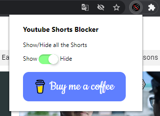 #分享 自開發Chrome擴充功能-Youtube Shorts Blocker - 3C板 | Dcard