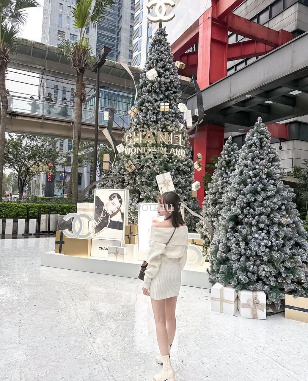 #分享 小個子150cm冬日穿搭 今年到底多愛奶白色系！！！d(d＇∀＇) - 穿搭板 | Dcard