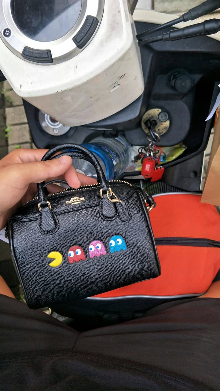 分享 coach X-Pac man 迷你波士頓包 - 穿搭板 | Dcard