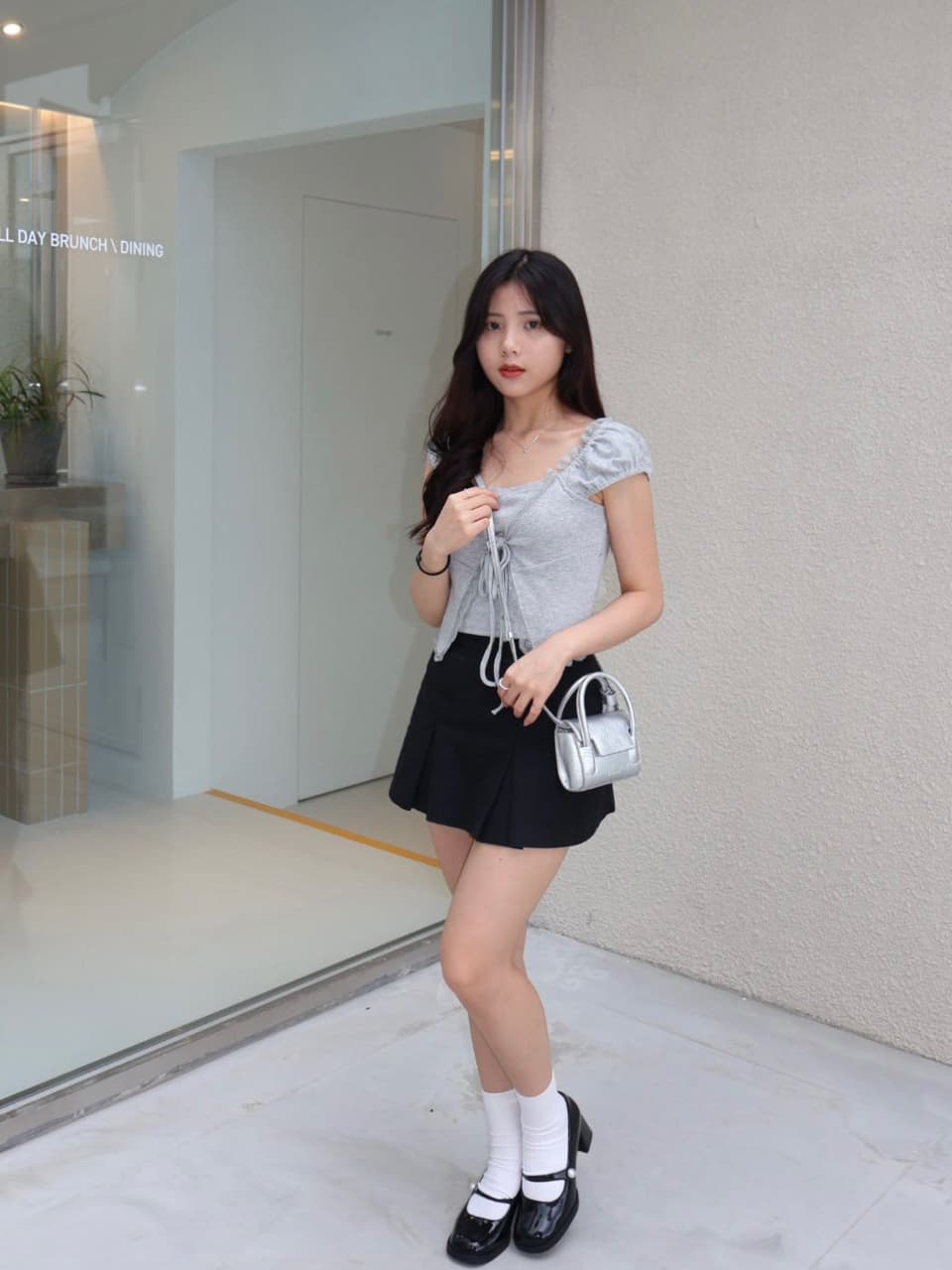 #分享 154cm的5套初夏穿搭🌷 - 穿搭板 | Dcard