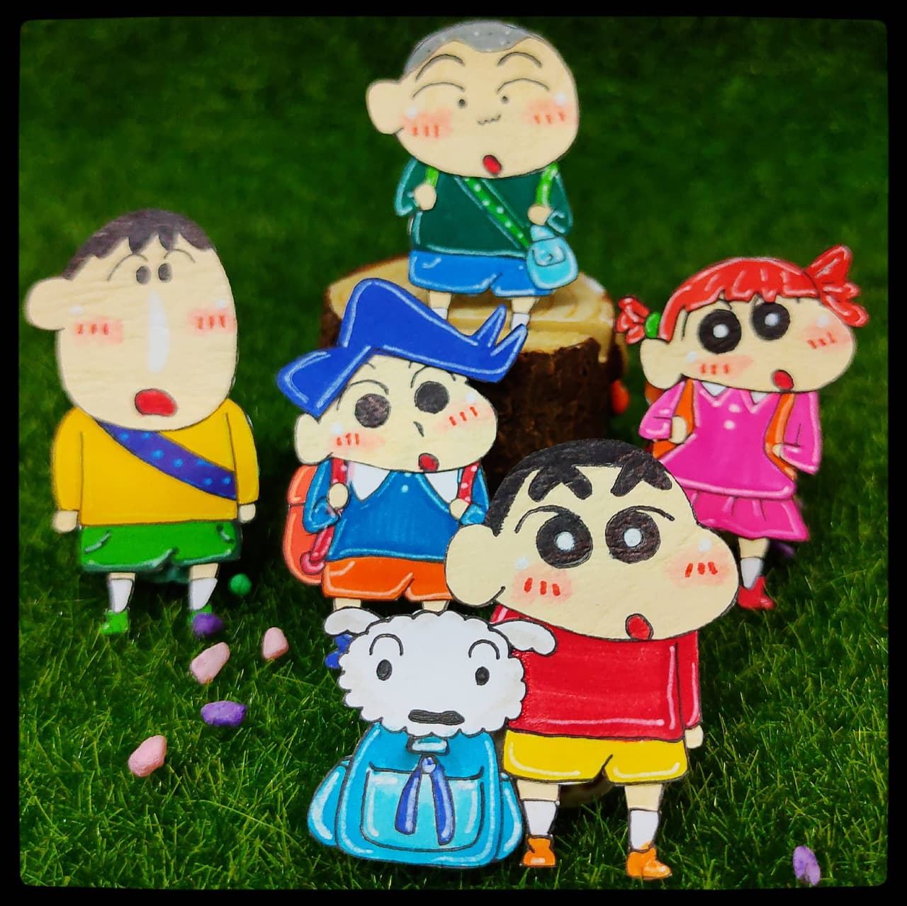 蠟筆小新紙雕劇場💖 - 手作板 | Dcard