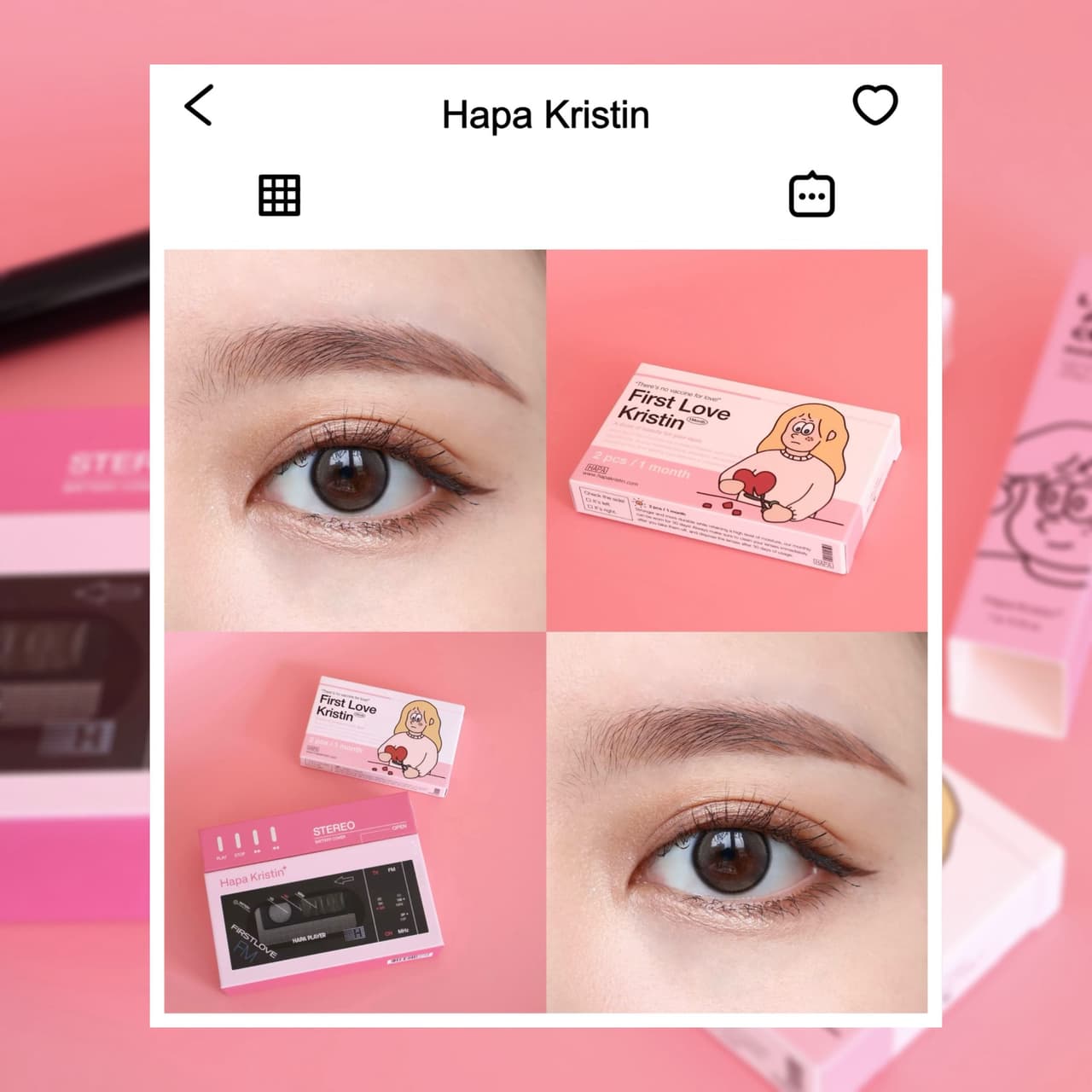 打造初戀系眼妝 ｜隱眼+睫毛膏一起帶回家 - 酪梨媽 (@lin.00) | Dcard