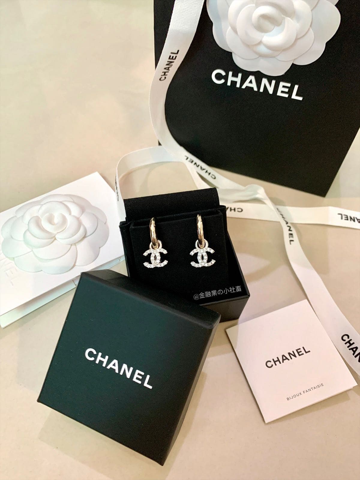 #分享 Chanel mini cf handle 迷你手把口蓋包 / 耳環 - 精品板 | Dcard