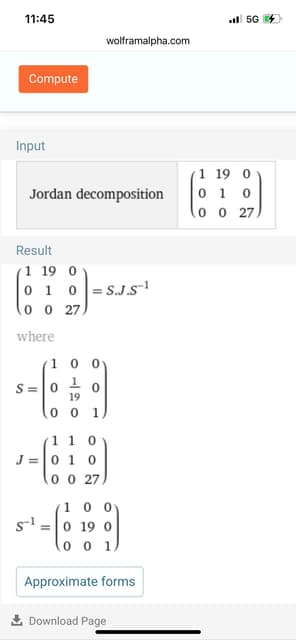 關於Jordan form與多項式的相似問題 - 數學板 | Dcard
