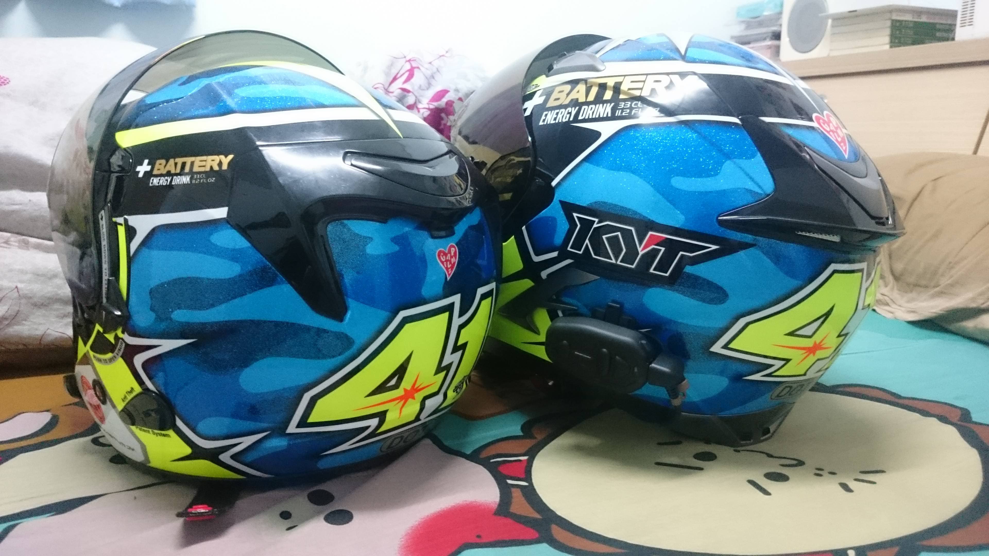 #開箱 KYT 泛維達&VO 41 - 機車板 | Dcard