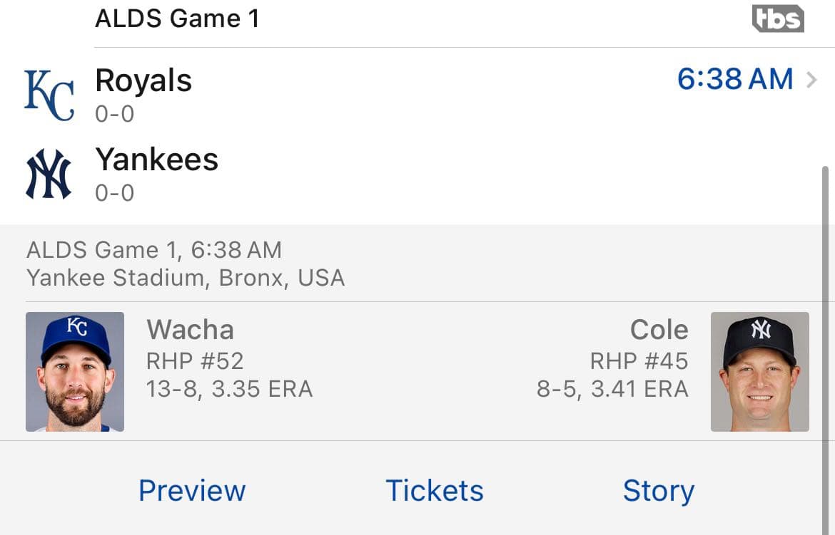 #賽事討論 2024/10/6 MLB ALDS / 皇家 VS. 洋基 / 第一戰先發投手 - MLB板 | Dcard