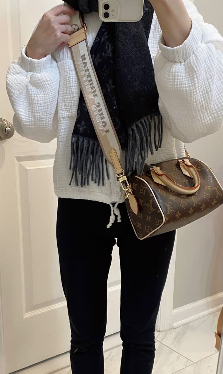 #開箱 LV Speedy 20新奶茶色背帶🤩 - 精品板 | Dcard