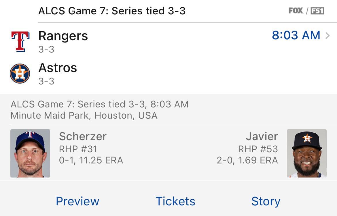 #討論 ALCS Game 7 先發投手預告 - MLB板 | Dcard