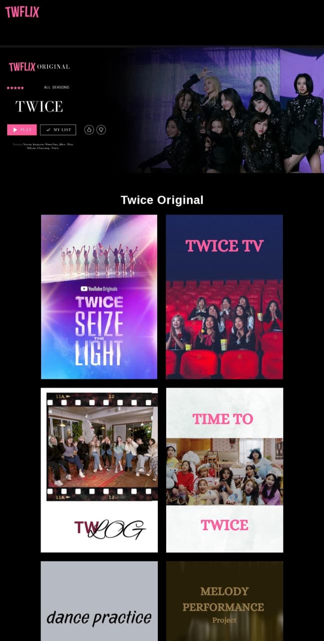 #分享 TWICE版的Netflix -TWFLIX - TWICE板 | Dcard