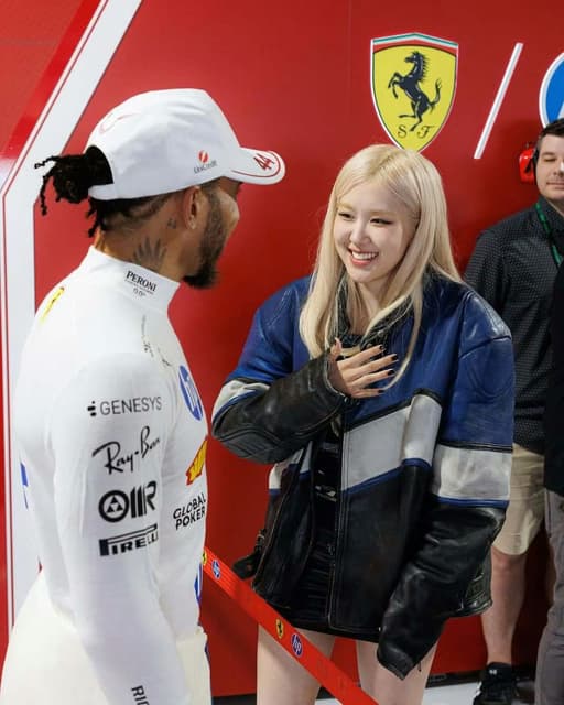 #分享 ROSÉ出席F1邁阿密大獎賽一級方程式賽車賽事 - BLACKPINK板 | Dcard