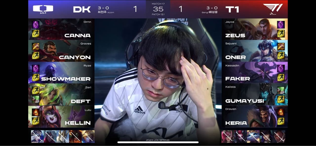 T1 vs DK game3 T1!突破現版本LCK選角公式 - 英雄聯盟板 | Dcard
