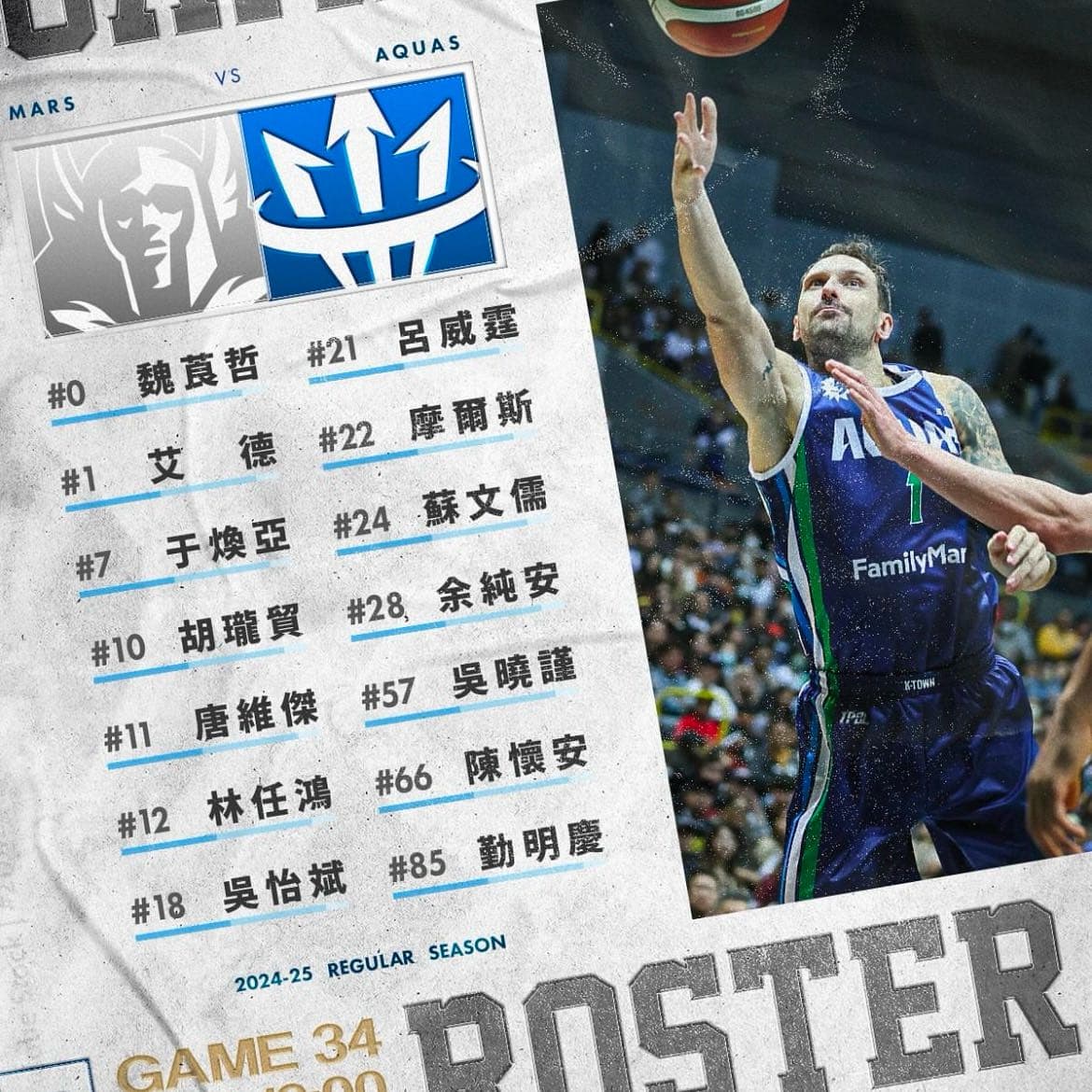 #討論 2024/12/18 TPBL G34 / 戰神🪖（4-5）VS. 海神🧜（5-4）/ 賽事討論區 - 籃球板 | Dcard