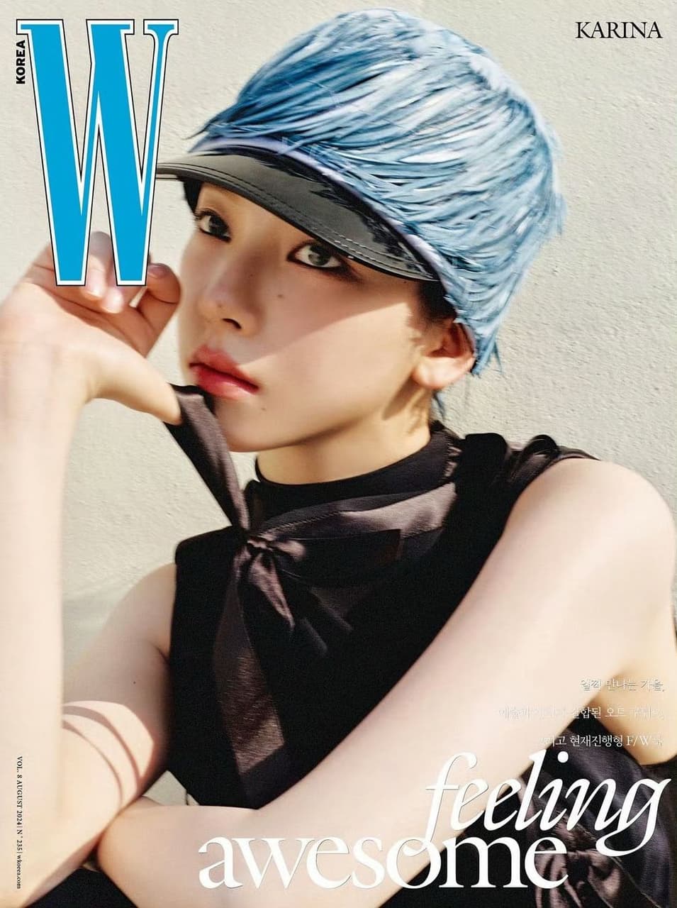 #分享 Karina W Korea八月刊封面！ - aespa板 | Dcard