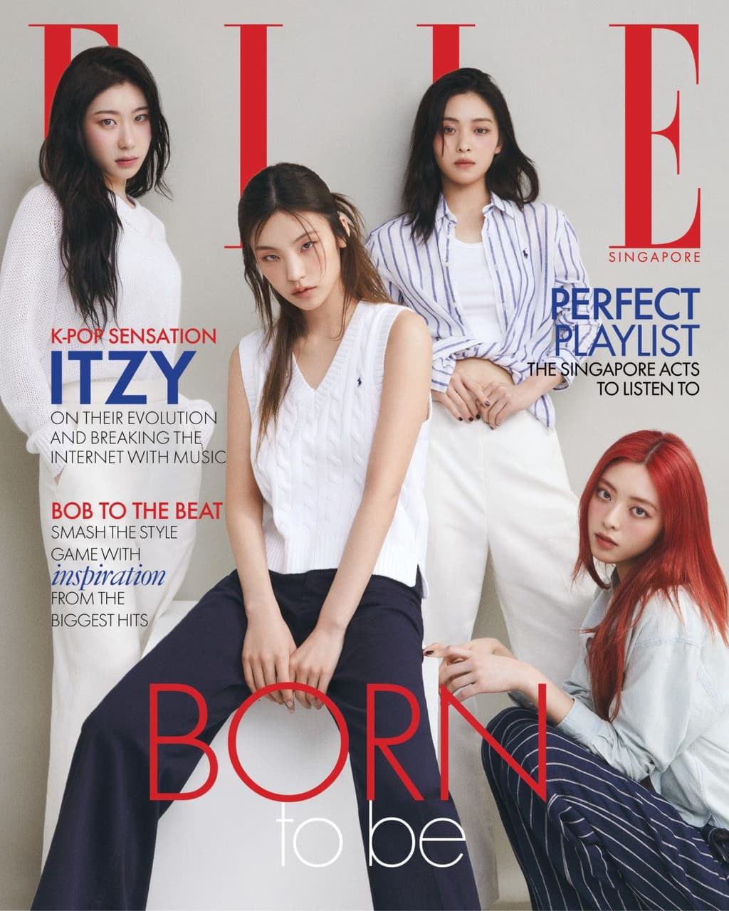 #分享 ITZY ELLE Singapore六月刊封面！ - ITZY板 | Dcard