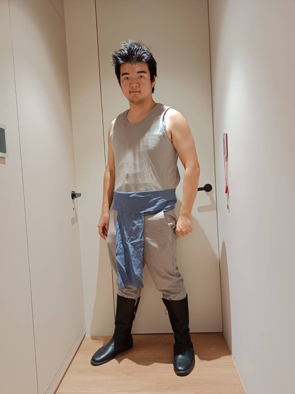 hunter×hunter Ging Freecss COSPLAY 獵人 金.富力士 完全試裝 ハンター x ハンター ジン フリークス ...