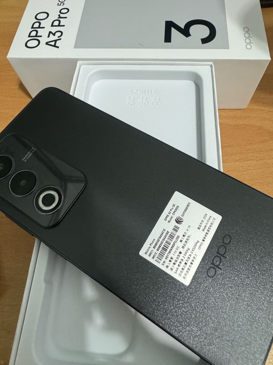 #我要賣 全新OPPO A3 Pro空機128g星空黑 - 二手交易板 | Dcard