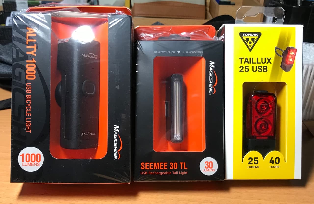 （邁極炫）Magicshine Allty 1000 USB + 兩個尾燈 開箱！ - 單車板 | Dcard