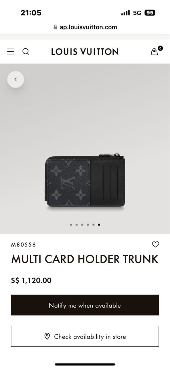 #問題 想請問一下這顆LV卡片零錢包 - 精品板 | Dcard