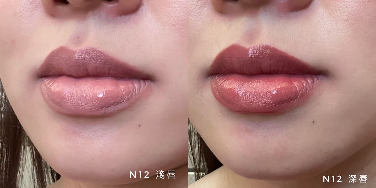 #試色 YSL奢華緞面唇膏NM, N12 - 美妝板 | Dcard