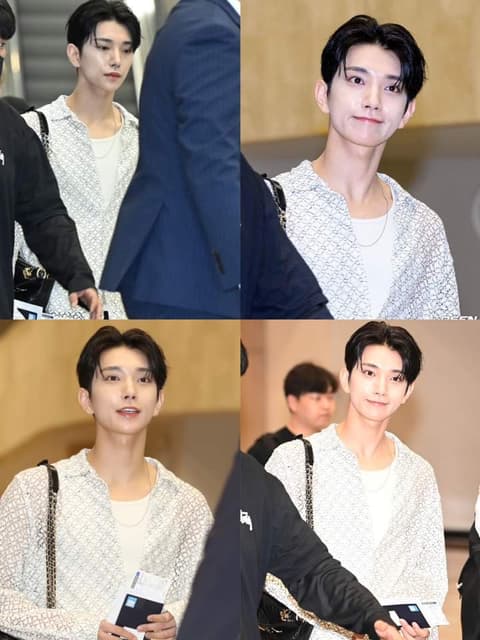 #分享 今天前往日本的SEVENTEEN Joshua新聞照 - B118 留言 | Dcard