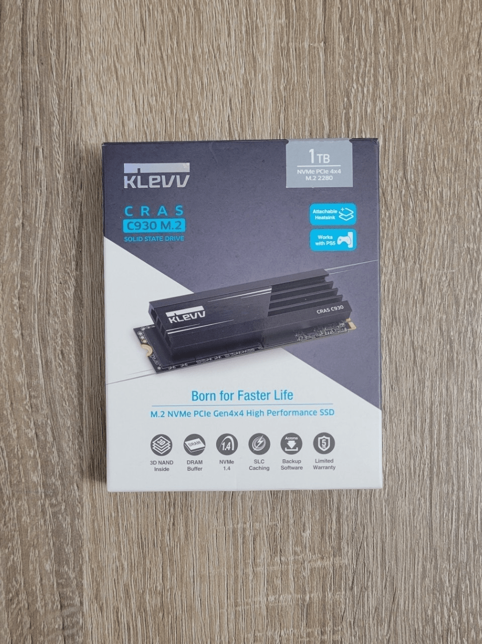 #開箱 外型與性能兼備的好物，KLEVV CRAS C930 M.2 SSD - 3C板 | Dcard