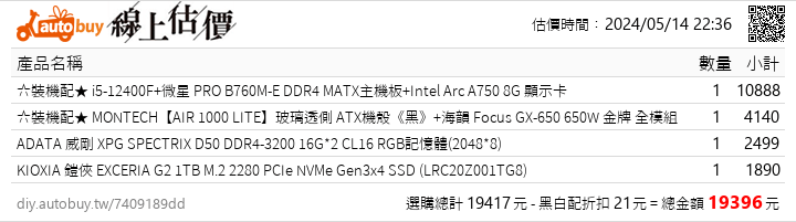 新手電腦組機挑選懶人包 - B64 留言 | Dcard