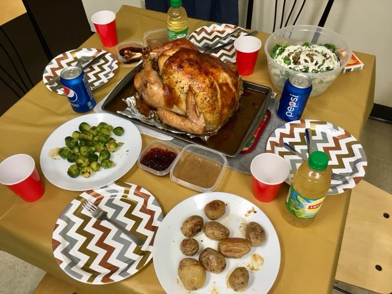 留學吃什麼-史上最猛料理感恩節烤火雞篇#圖超多 - 美食板 | Dcard