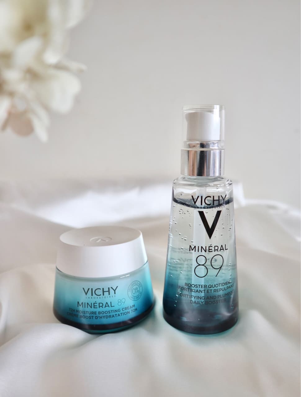 #分享 夏季冰鎮舒緩法寶！🧊🌋VICHY薇姿 M89火山能量微精華＆穩膚修護潤亮保濕霜 - 美妝板 | Dcard