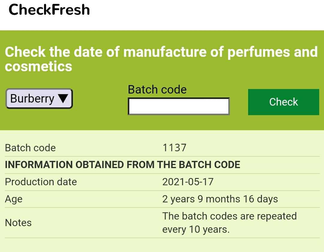 香水批號與標籤上寫的製造日期不符 - 香氛板 | Dcard