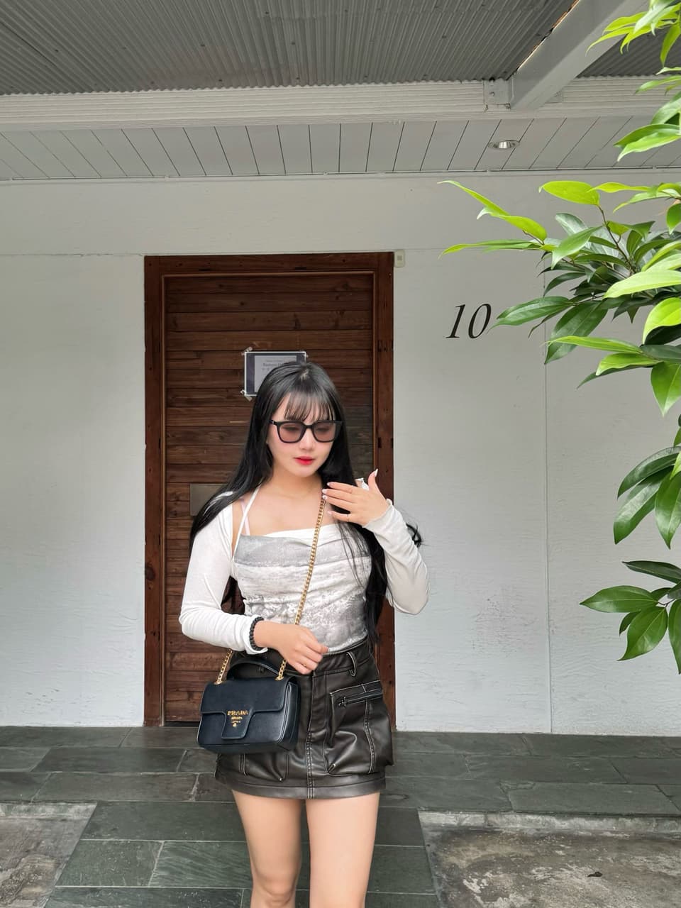 #分享 160cm微肉𝟓套經典黑白配穿搭🍙🐼 - 穿搭板 | Dcard