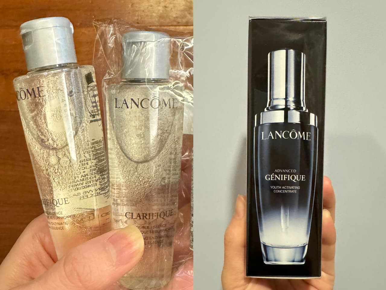 #我要賣 （全部已售出） ️降價求售 ️#蘭蔻 極光水100ml+ 小黑瓶50ml 合售 - 二手交易板 | Dcard