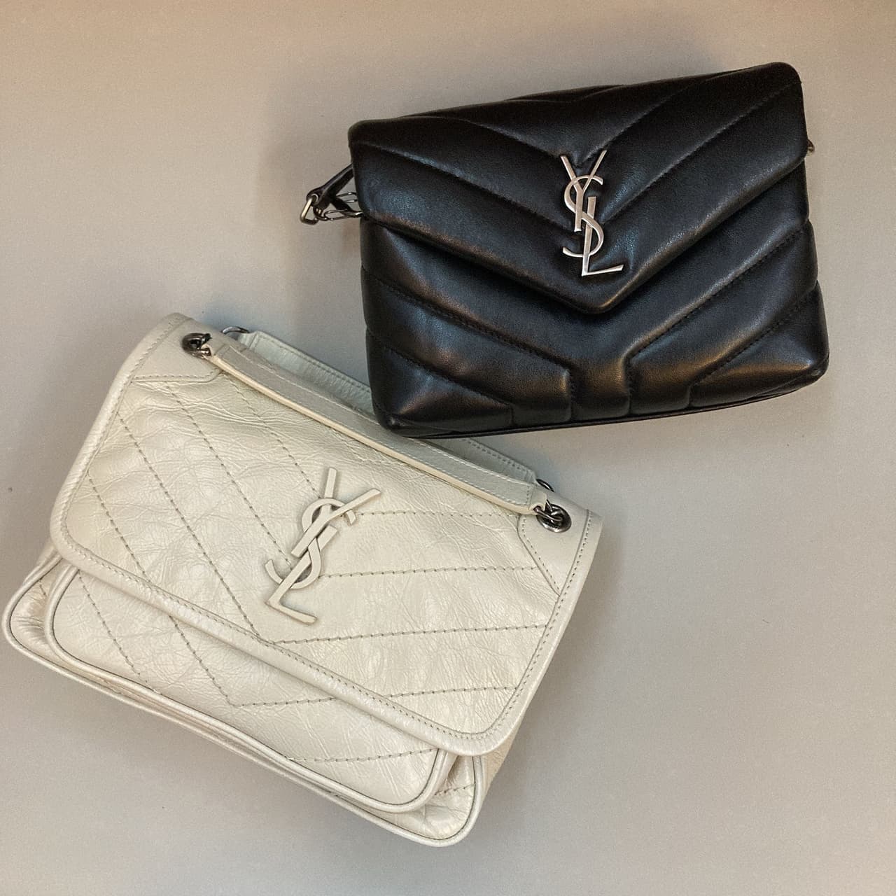 #分享 YSL Saint Laurent黑白二包 - 精品板 | Dcard