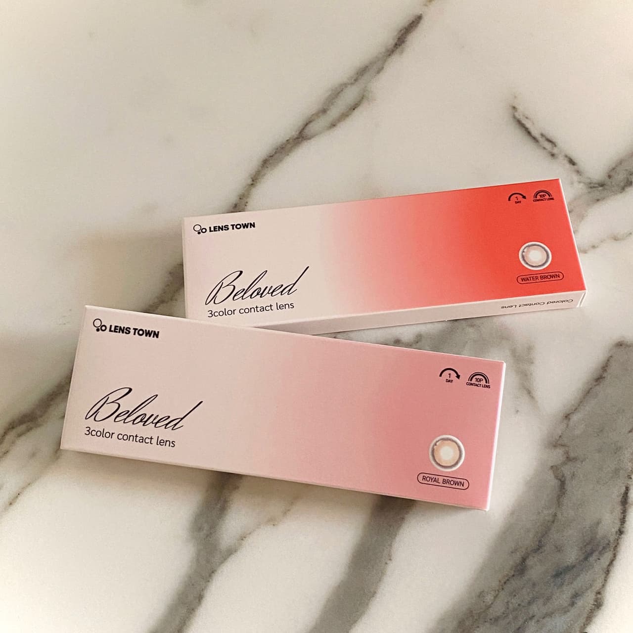 #分享 早八人的漂亮眼珠 — Lenstown日拋 Beloved系列 - 隱形眼鏡板 | Dcard