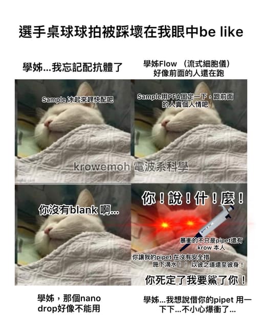 #自創 [lab]雖然每一個都長得一樣但每一個都是唯一（文末更新krow 的動態） - 梗圖板 | Dcard