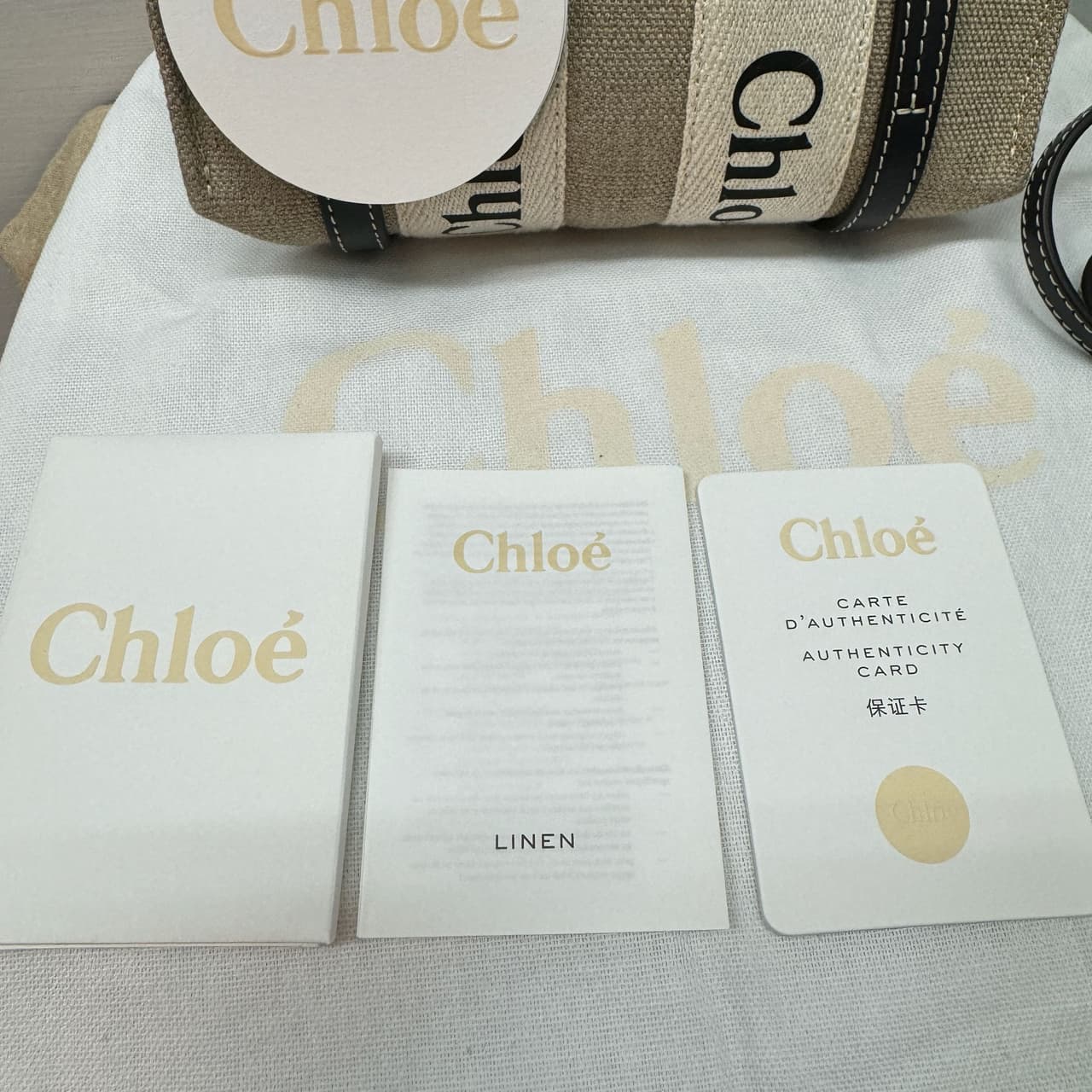 #我要賣 #我要賣 （已售出）Chloe Woody Mini海軍藍 - 二手交易板 | Dcard