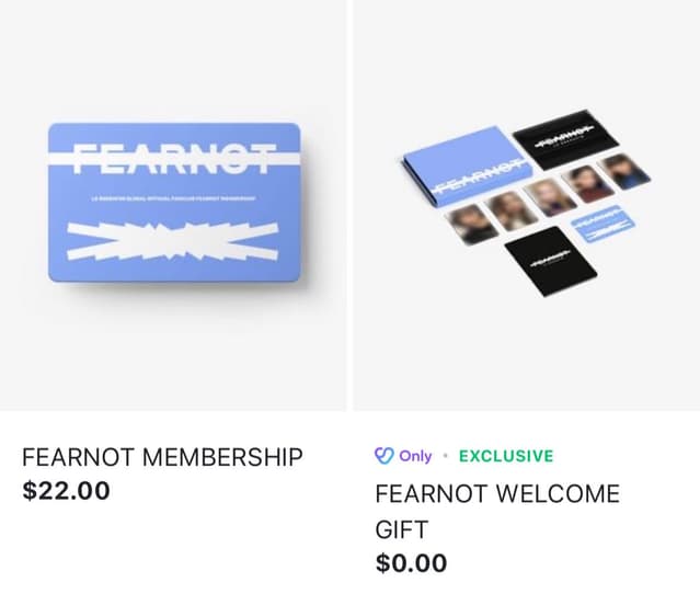 #情報 FEARNOT MEMBERSHIP 入會指南整理 - LE SSERAFIM板 | Dcard